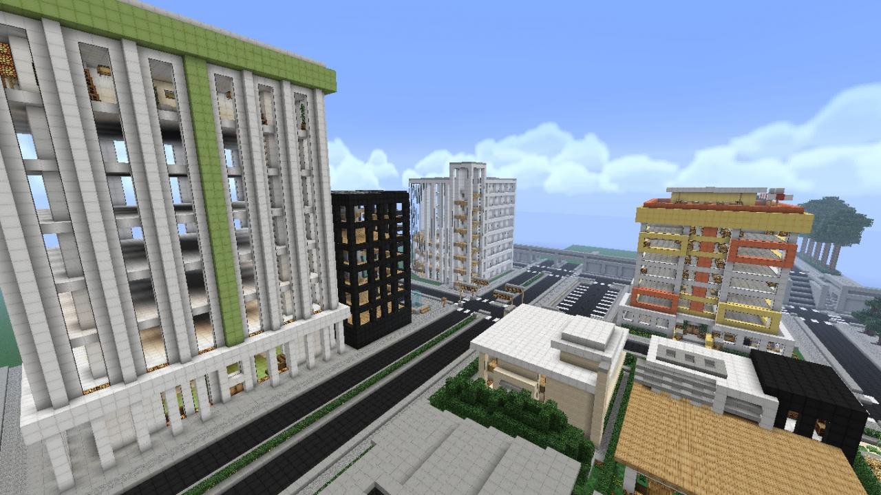Metro City Project Minecraft Map