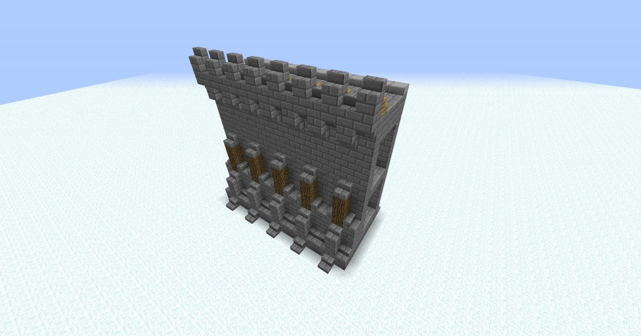 Citadel Wall Collection Minecraft Map