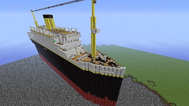 RMS Carpathia 2 rebuild (cancelled) Minecraft Map