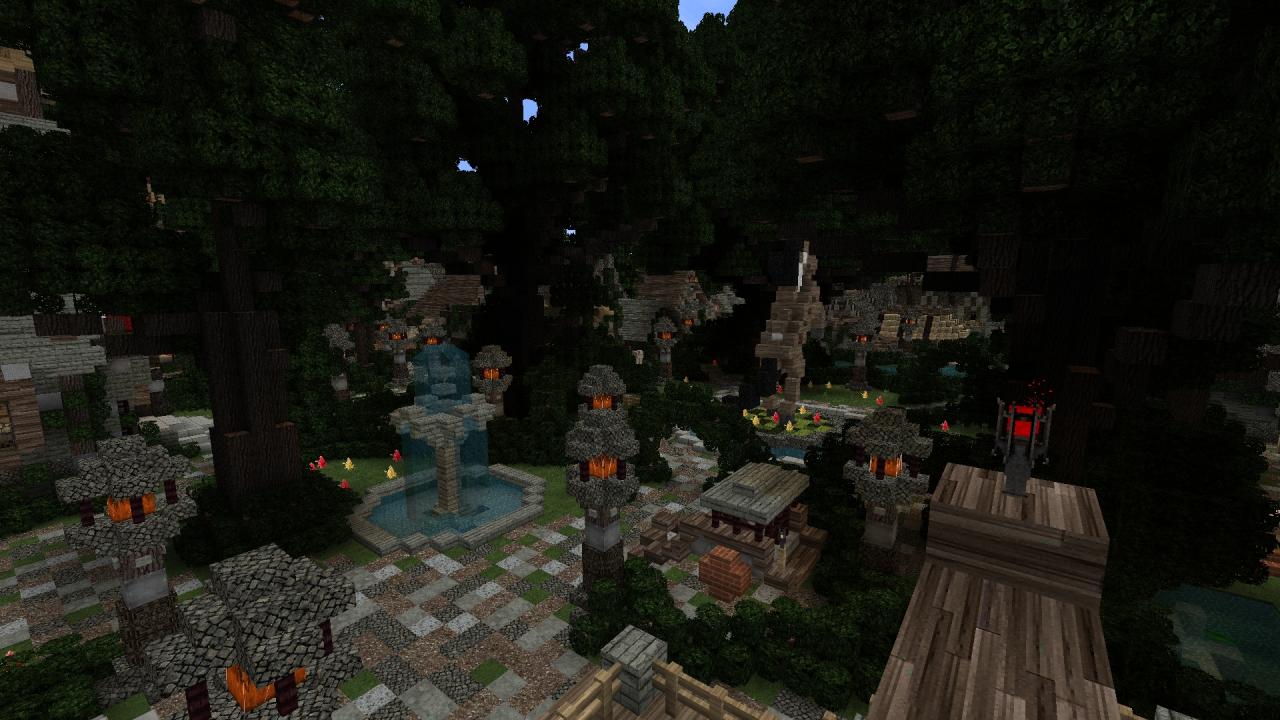 'The Rising Steed' - A forrest Empire Minecraft Map