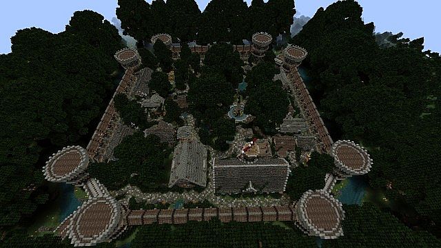 'The Rising Steed' - A forrest Empire Minecraft Map