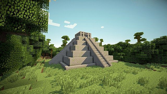 Mayan Temple Minecraft Map