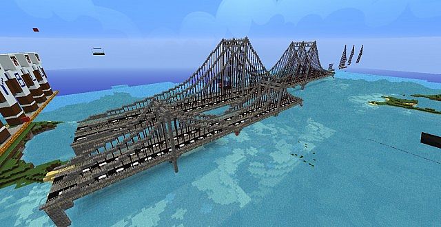 Bridges, Fully stackable with W/E (DOWNLOAD) Minecraft Map