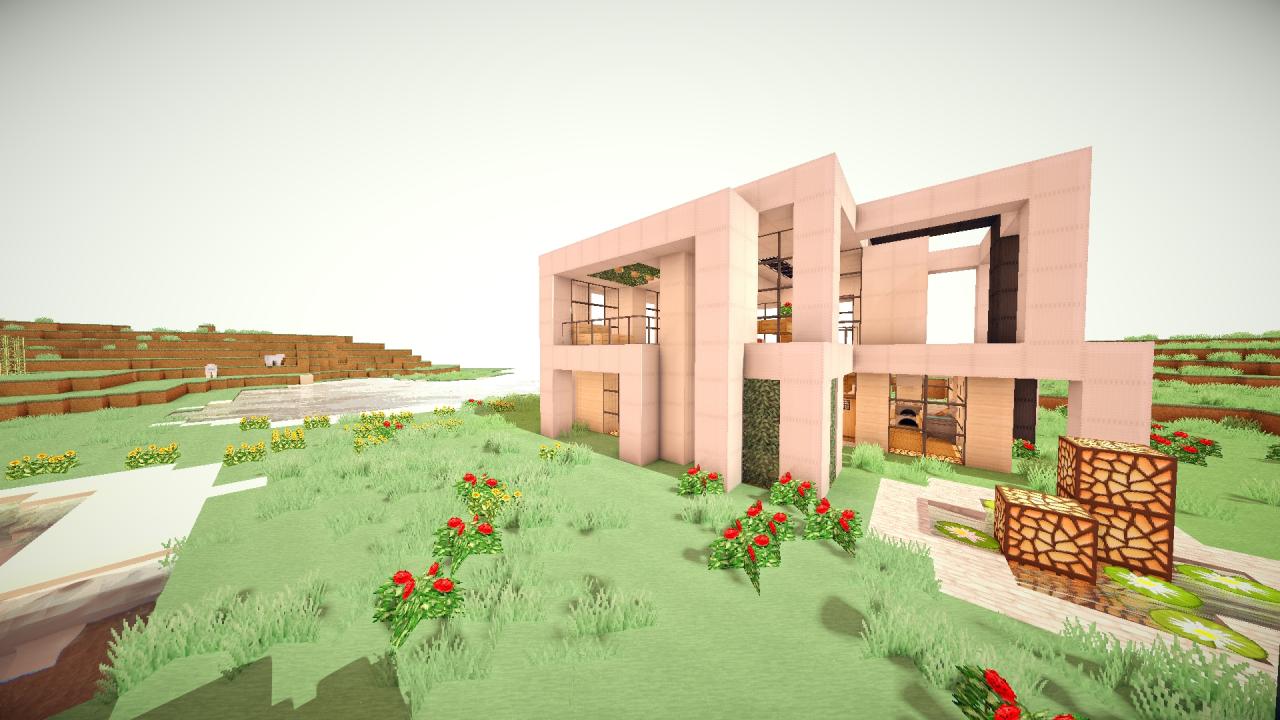 Keralis Inspired Modern Home Minecraft Map