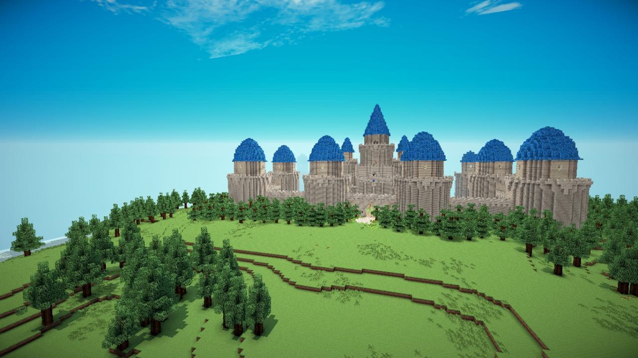 Blue Castle - Work In Progress! Minecraft Map