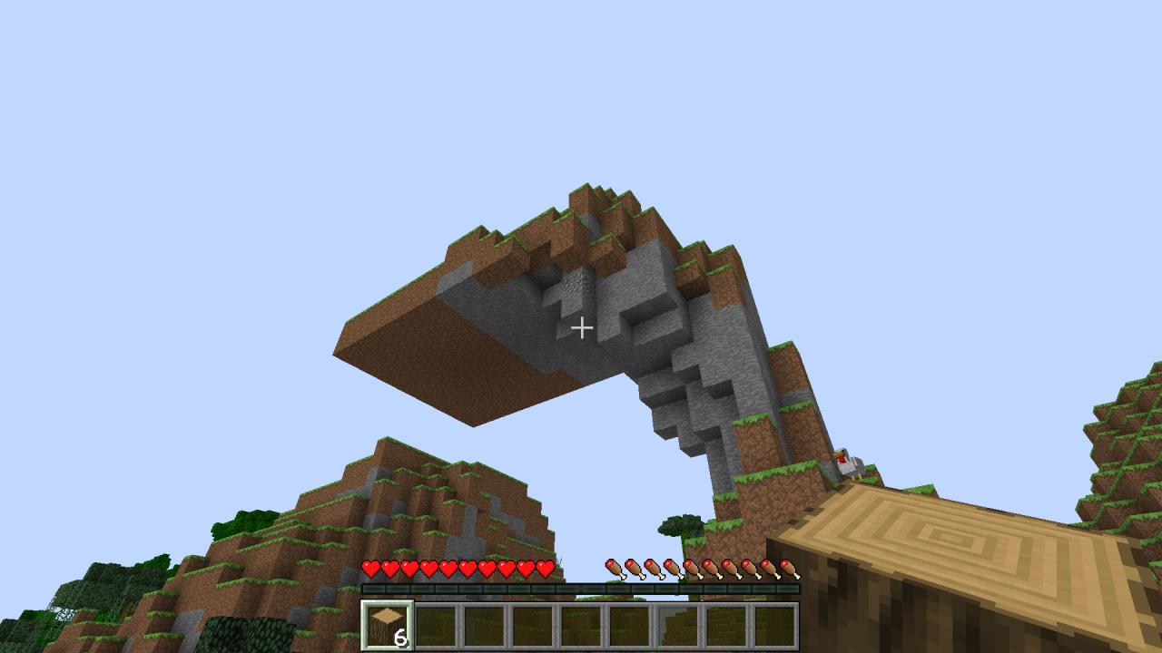 Epic Gravity Defiying world! Minecraft Map