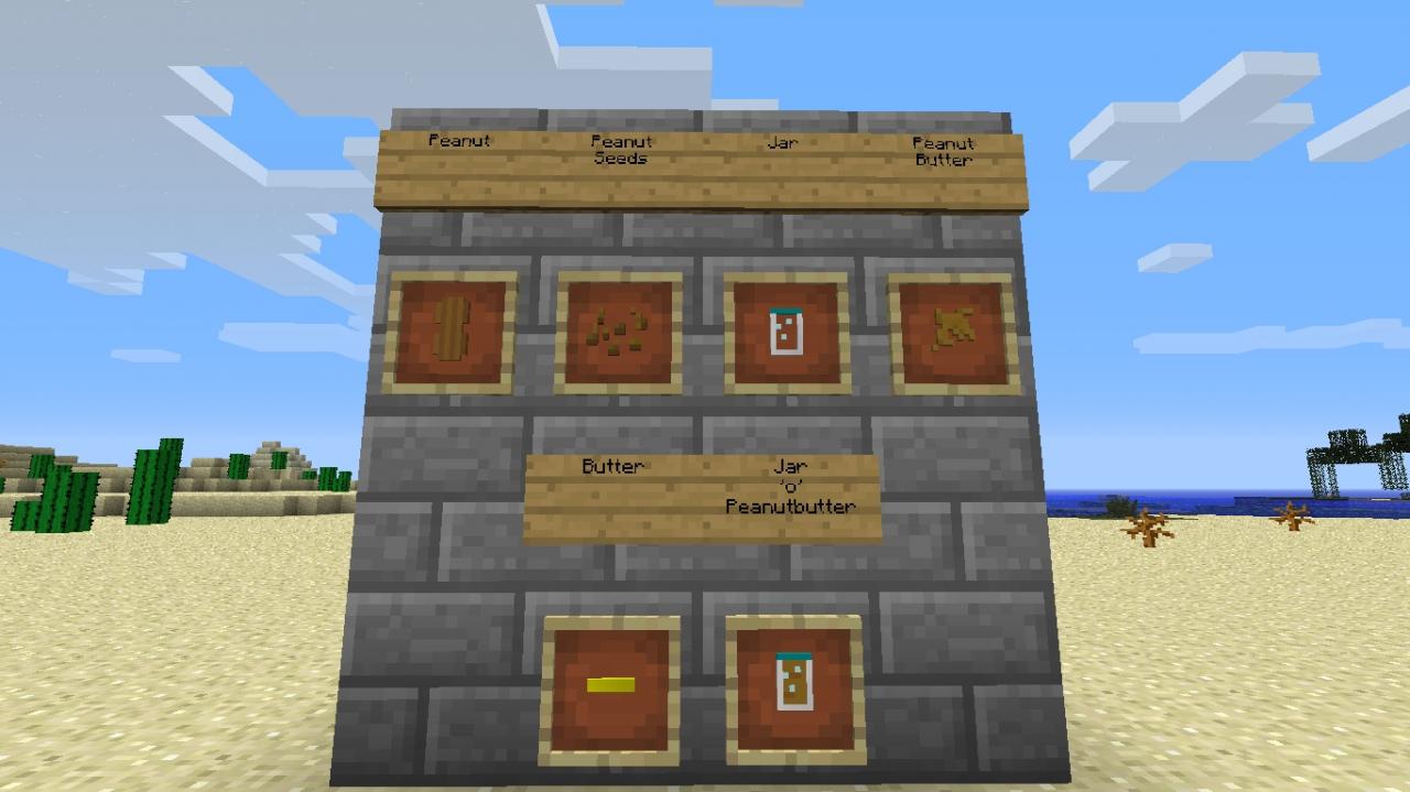 Peanut Mod Minecraft Mod