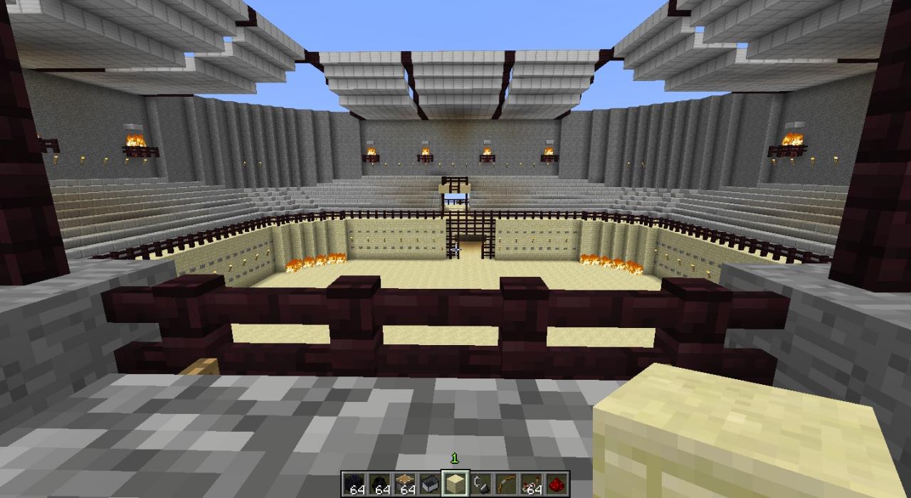 Gladiator Arena Minecraft Map