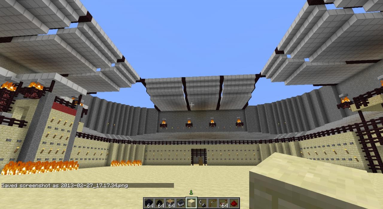 Gladiator Arena Minecraft Map