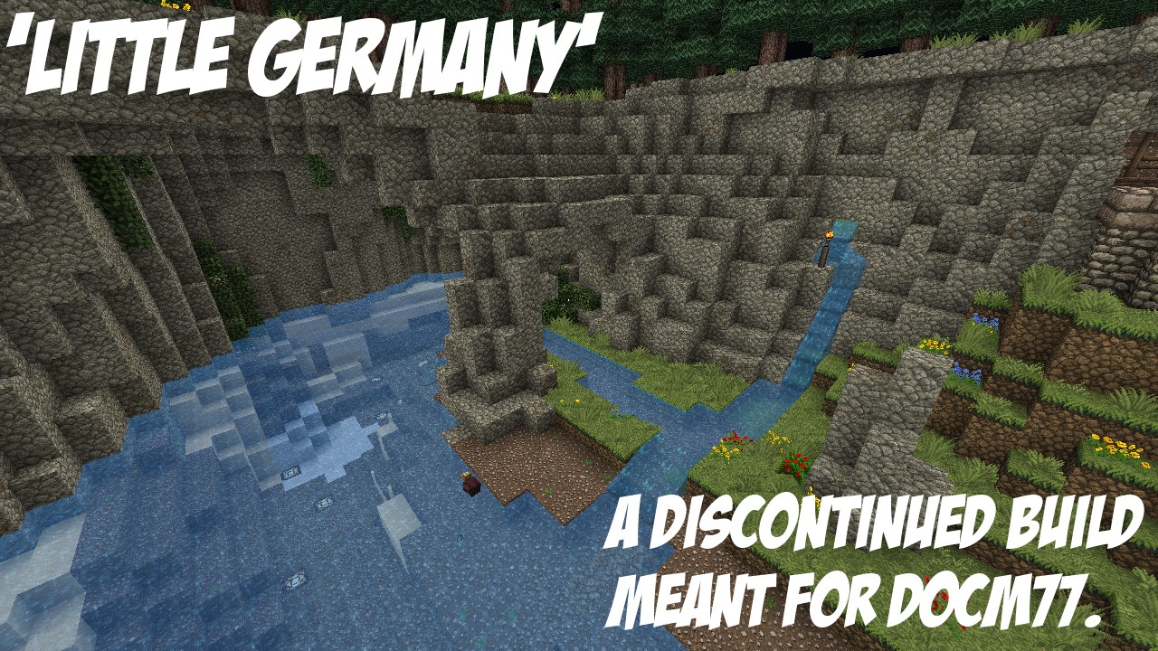 "Little Germany" - A dicontinued build for Docm77. Minecraft Map