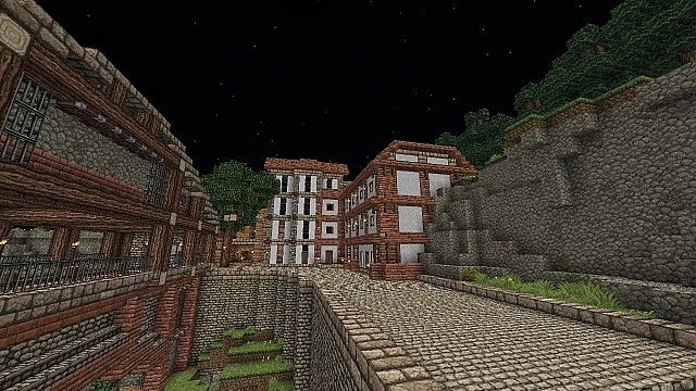 "Little Germany" - A dicontinued build for Docm77. Minecraft Map