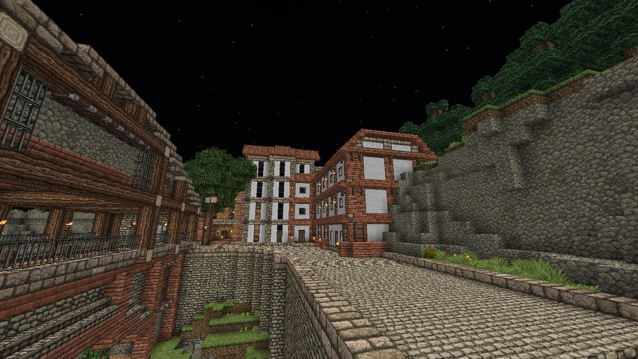 "Little Germany" - A dicontinued build for Docm77. Minecraft Map