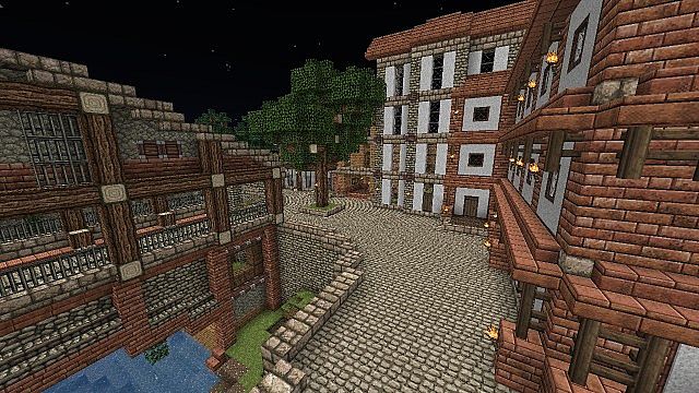 "Little Germany" - A dicontinued build for Docm77. Minecraft Map