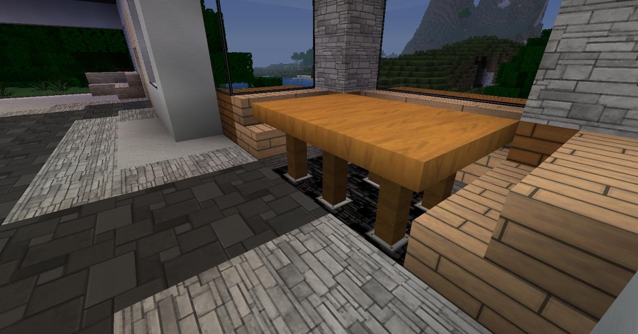 Modern House Minecraft Map