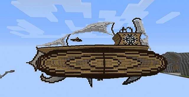 Flying Contraption Minecraft Map