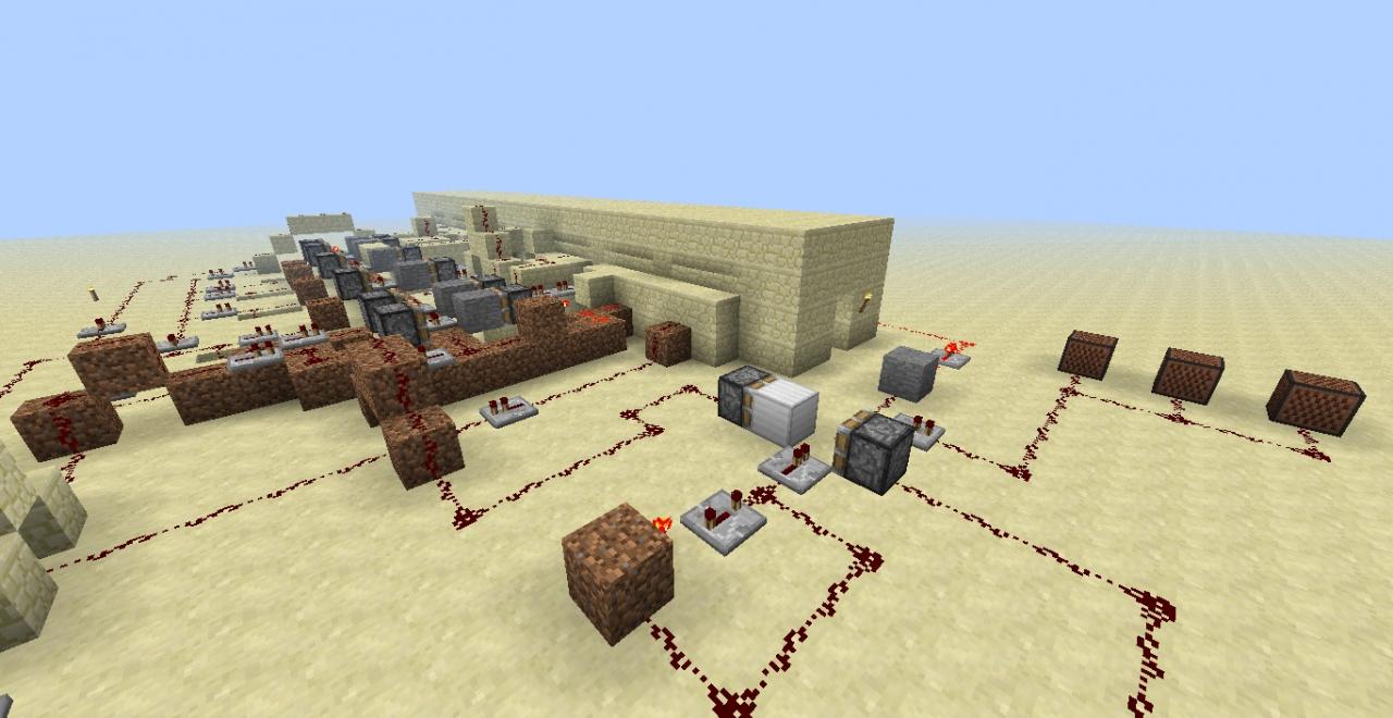Simple Combination lock Minecraft Map