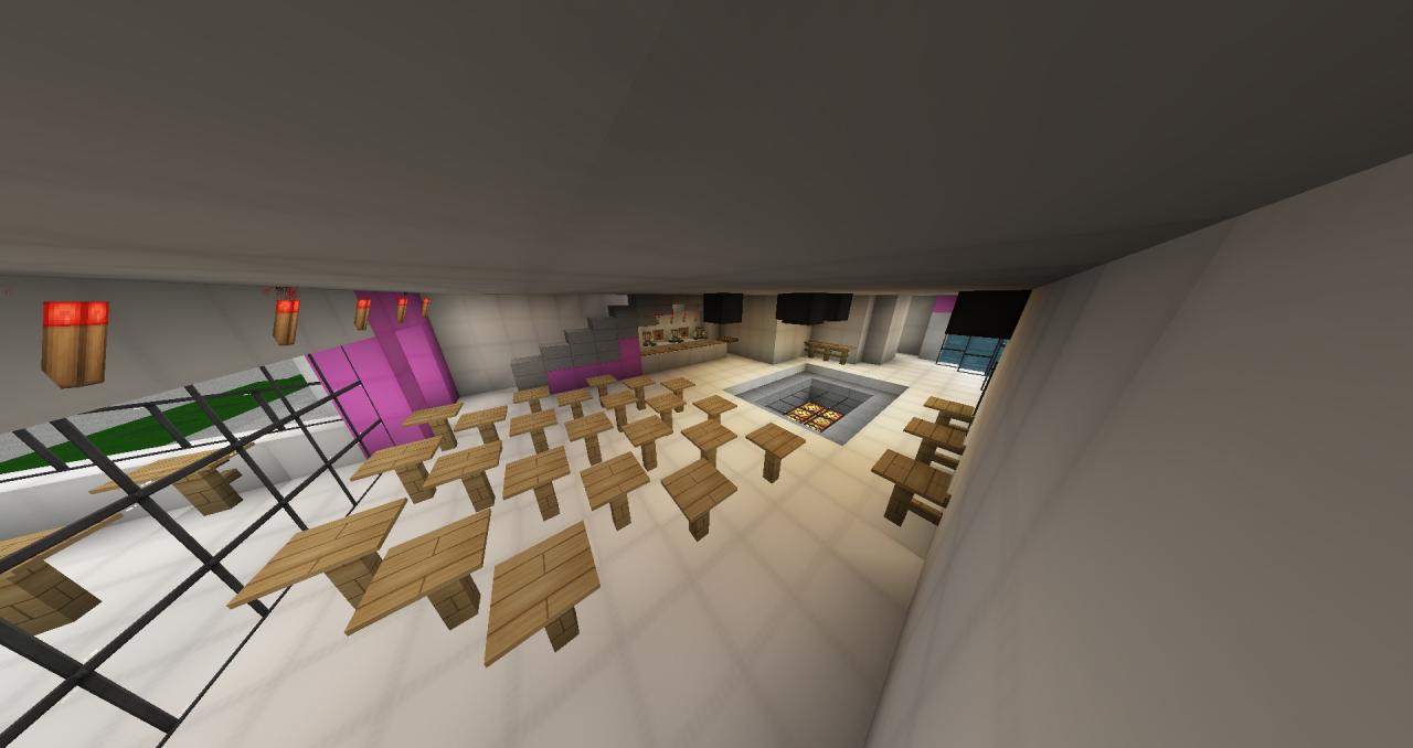 Vosotros! A Modern Club and Hotel Minecraft Map