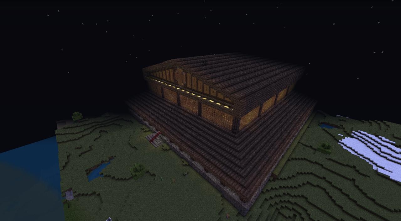 viking hall Minecraft Map