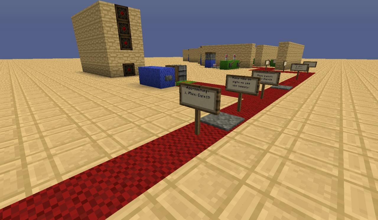 Small Redstone Project Minecraft Map