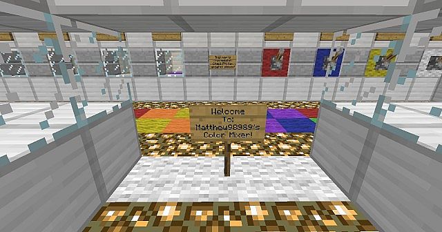 Color Mixer Minecraft Map