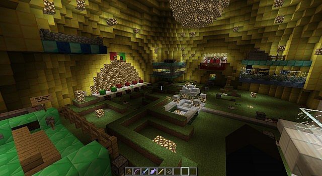 Redstone Operated Voting Room Minecraft Map