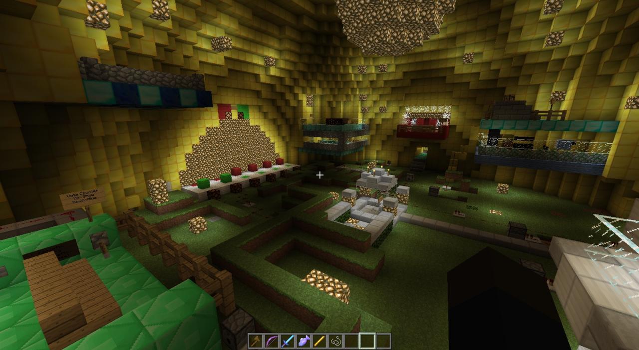 Redstone Operated Voting Room Minecraft Map