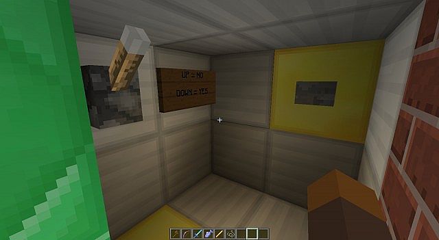 Redstone Operated Voting Room Minecraft Map