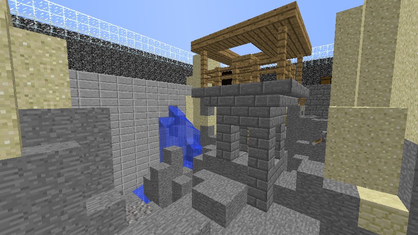 The dam of the damned PVP [4v4] Minecraft Map