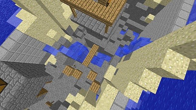 The dam of the damned PVP [4v4] Minecraft Map