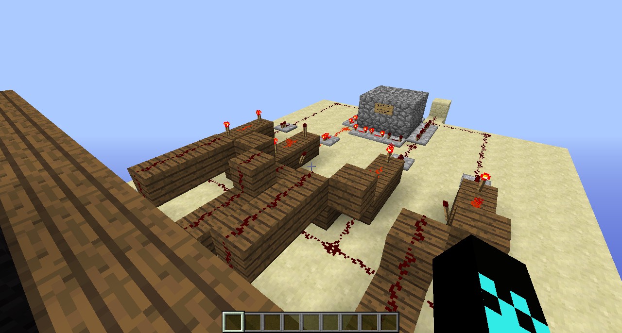 Minecraft Bow Warfare- PvP Map Minecraft Map