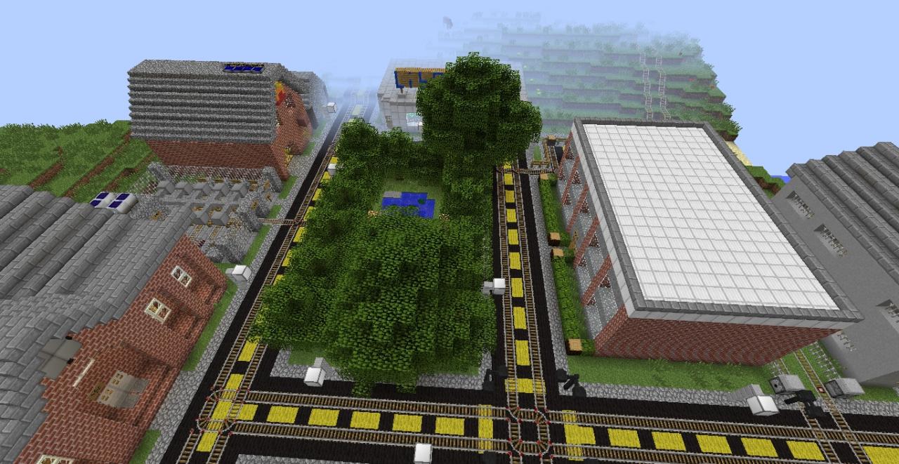 Metropolis City (TECHNIC MOD PACK) Minecraft Map