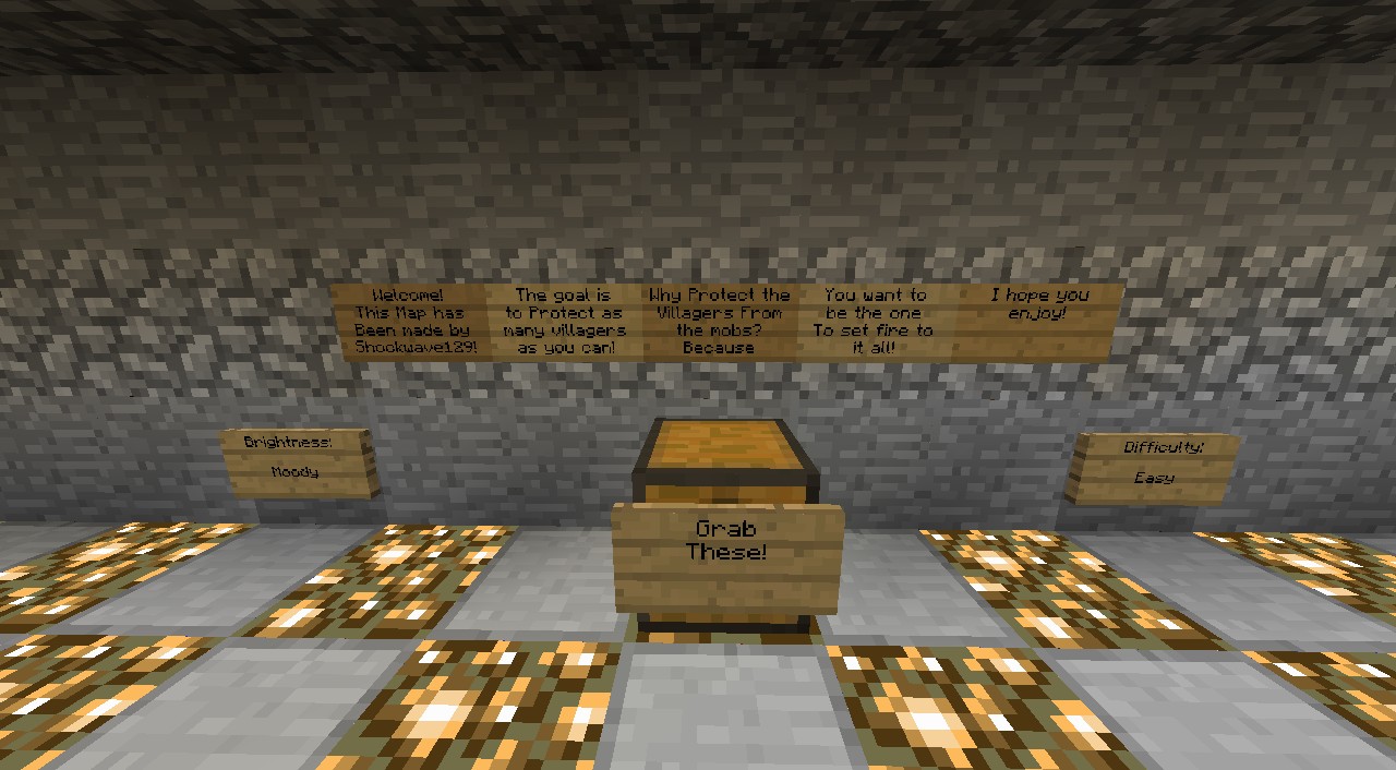 Mob Village Survival! Minecraft Map