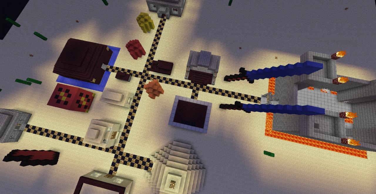 Server map Minecraft Map