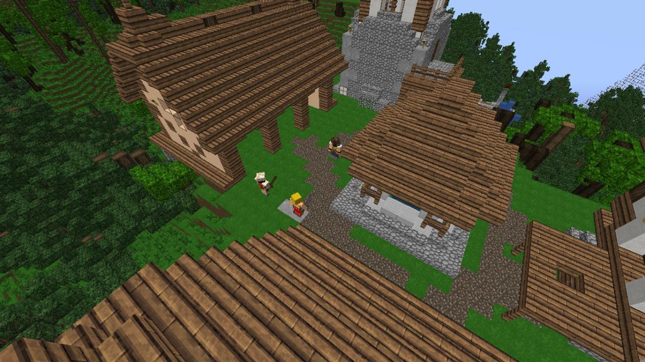 Catching Fire - The Hunger Games Minecraft Map