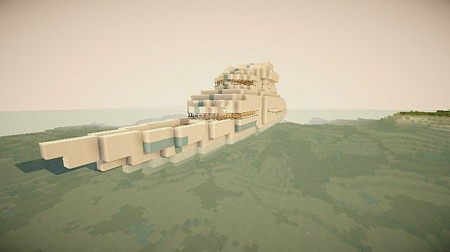 Blue Boat Minecraft Map