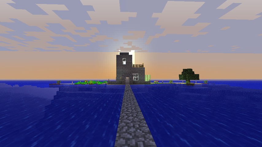 cat-land survival island Minecraft Map