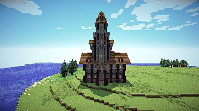 Medieval Tower House Minecraft Map