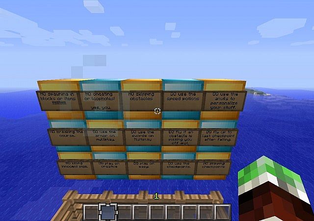 StudioDude500's jump/parkour map ( fixed download problem) Minecraft Map