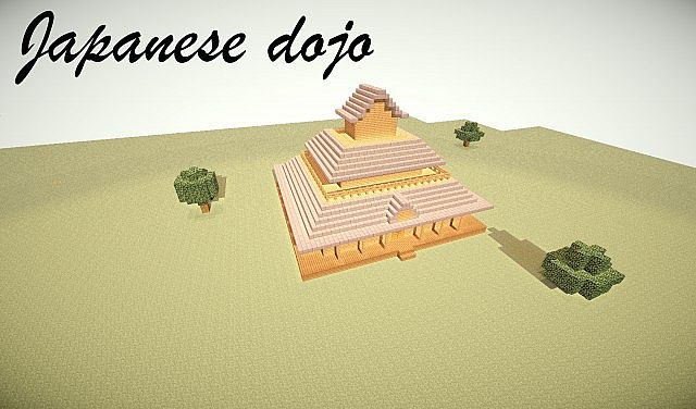 Japanese dojo Minecraft Map