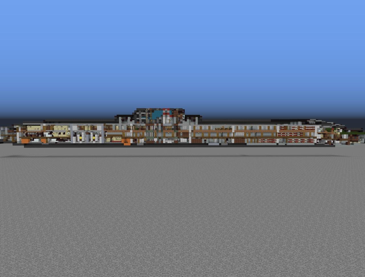 Project 717 Transport / Minelayer Submarine Minecraft Map