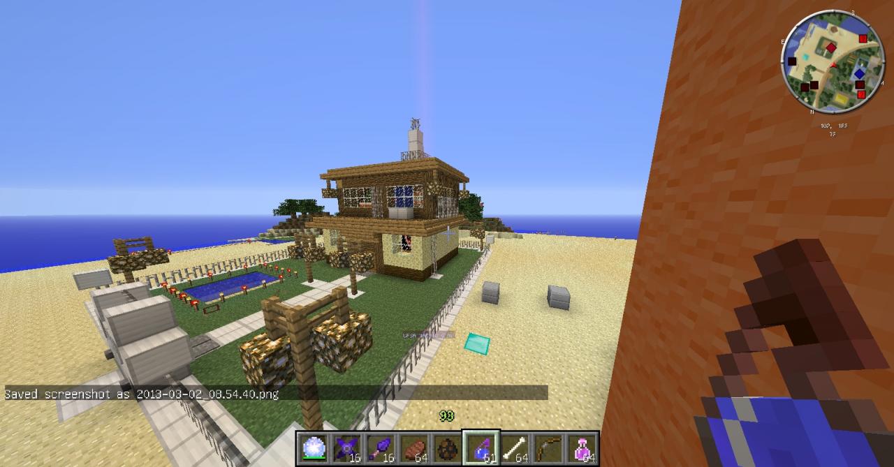 Naruto village + home naruto [1.4.7] Minecraft Map
