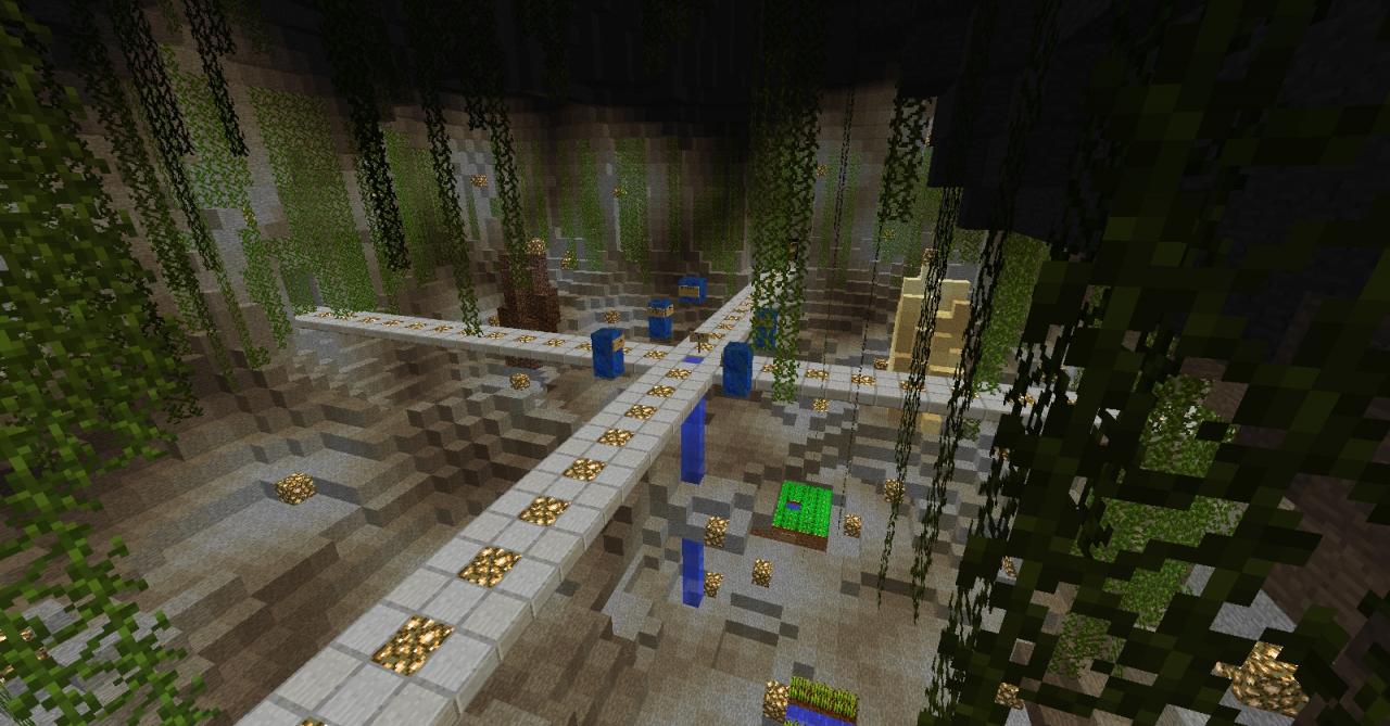 Unearthed Caverns Minecraft Map