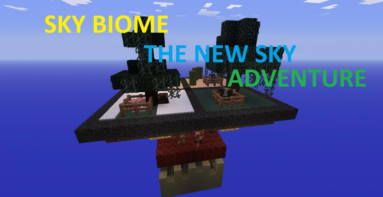 [Mini-Map] Sky Biome Minecraft Map