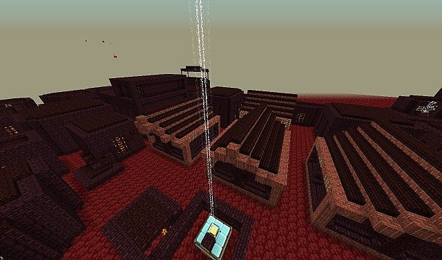 Nether Theme Parkour Citry Minecraft Map