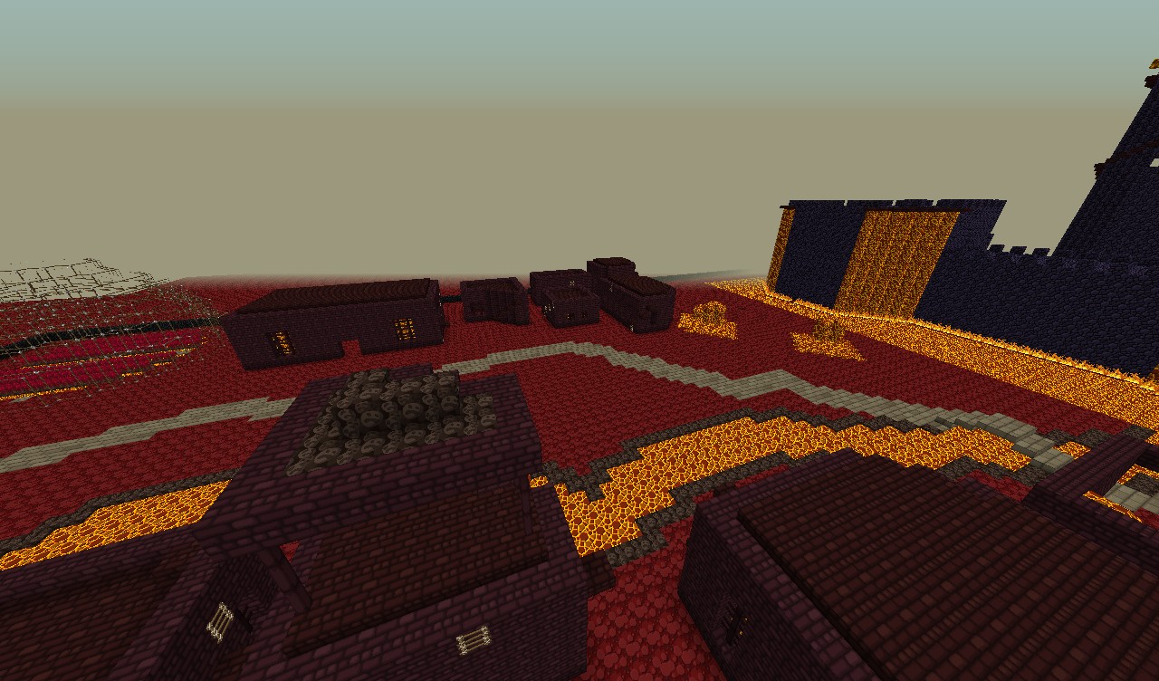 Nether Theme Parkour Citry Minecraft Map