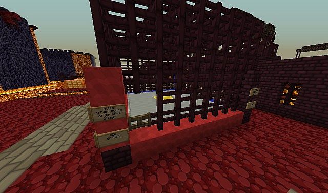 Nether Theme Parkour Citry Minecraft Map