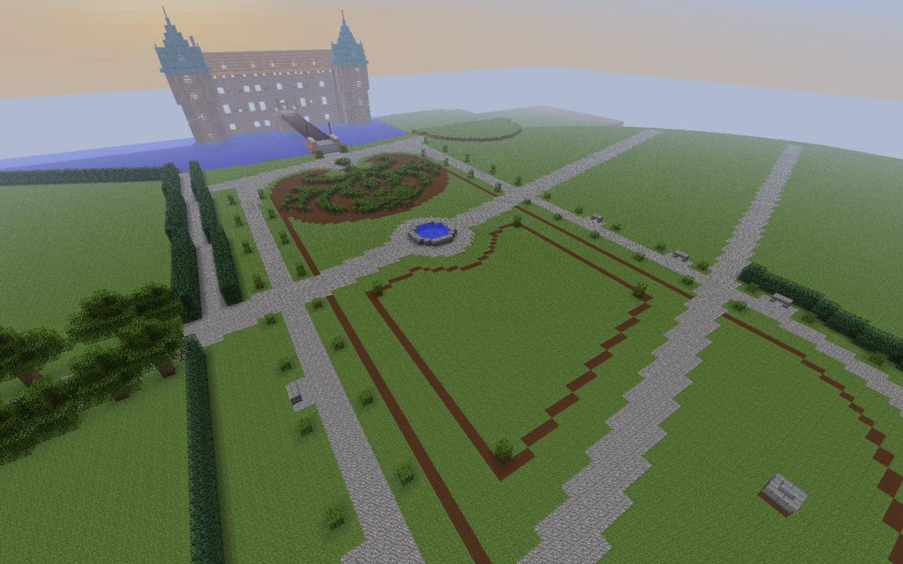 Egeskov Castle Gardens Minecraft Map