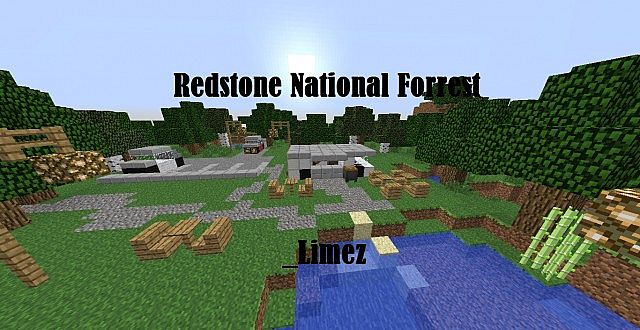 Redstone National Forrest Minecraft Map