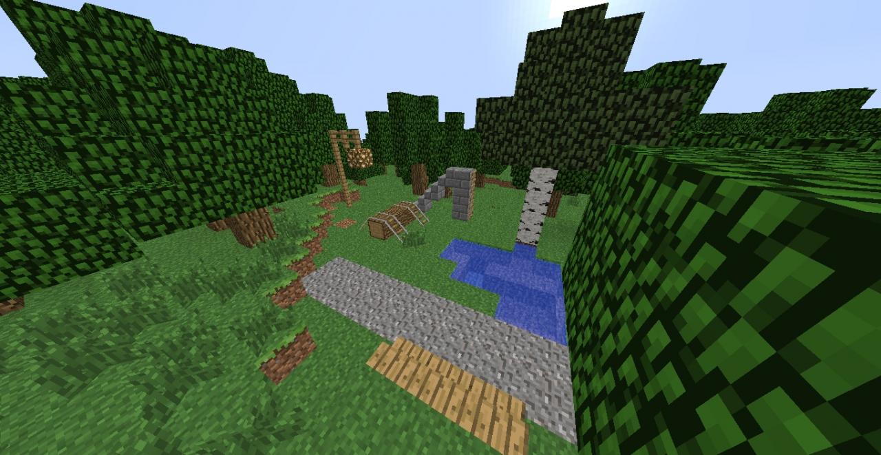 Redstone National Forrest Minecraft Map