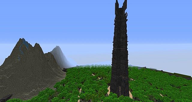 Isengard - Fortress of Gondor Minecraft Map